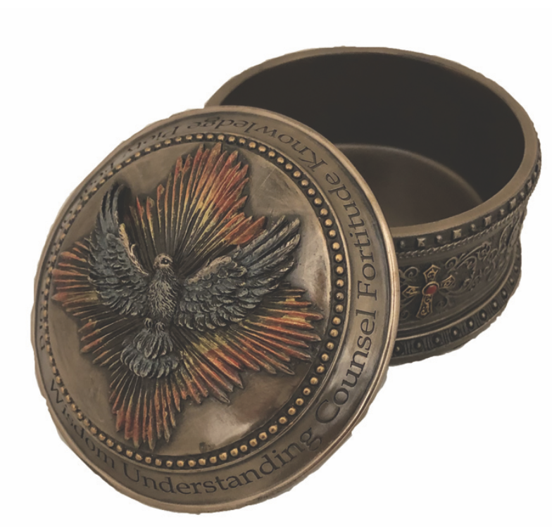 Holy Spirit Box - Bronze Finish | THE DOMESTIC MONASTERY