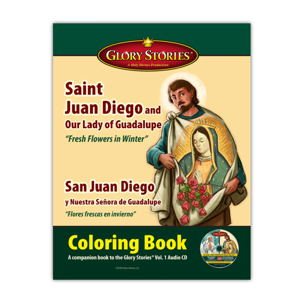 Saint Juan Diego and Our Lady of Guadalupe Coloring Book | THE DOMESTIC ...