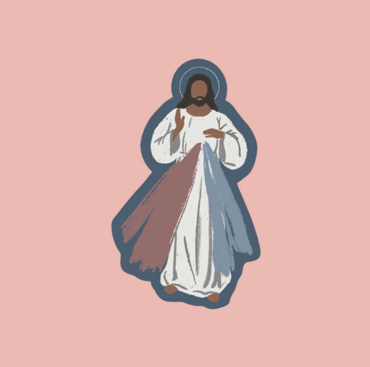Divine Mercy Sticker | THE DOMESTIC MONASTERY