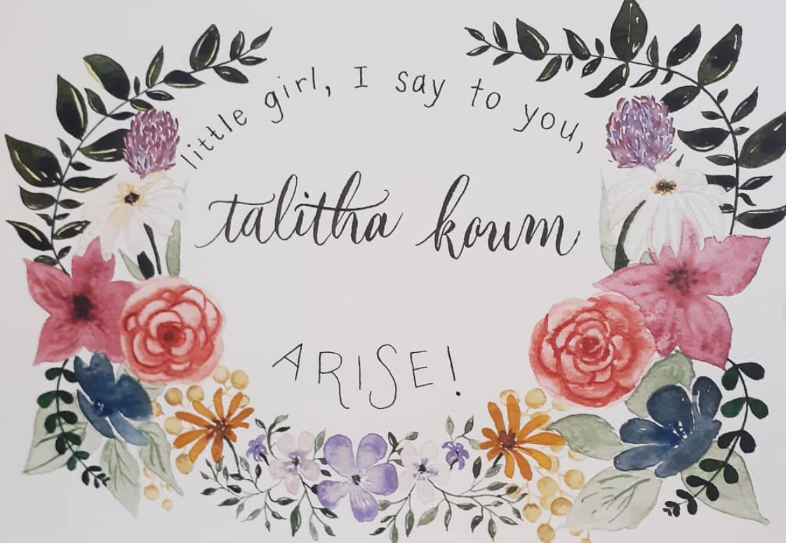 Talitha Koum Art Print | THE DOMESTIC MONASTERY