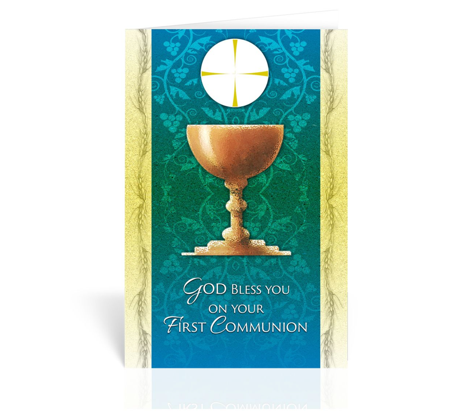 First Communion Card | THE DOMESTIC MONASTERY