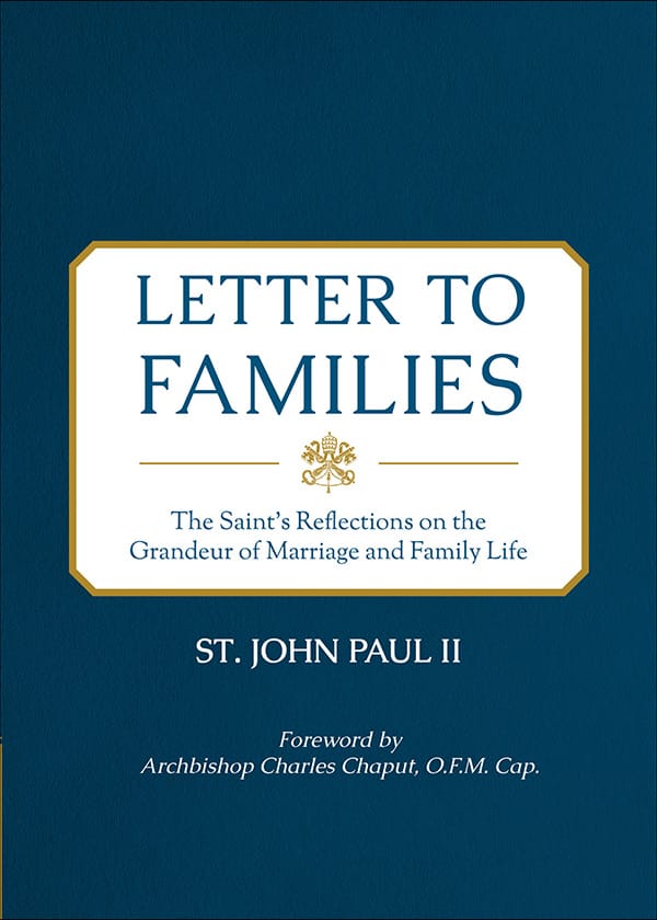 Letter to Families | THE DOMESTIC MONASTERY
