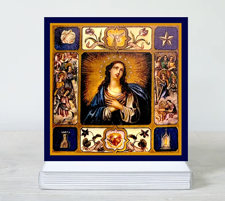Symbols of Mary Greeting Card Box Set | THE DOMESTIC MONASTERY