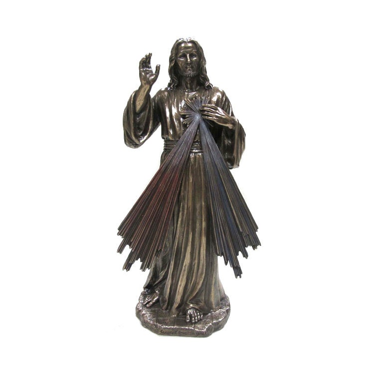 Divine Mercy Statue, 12" | THE DOMESTIC MONASTERY