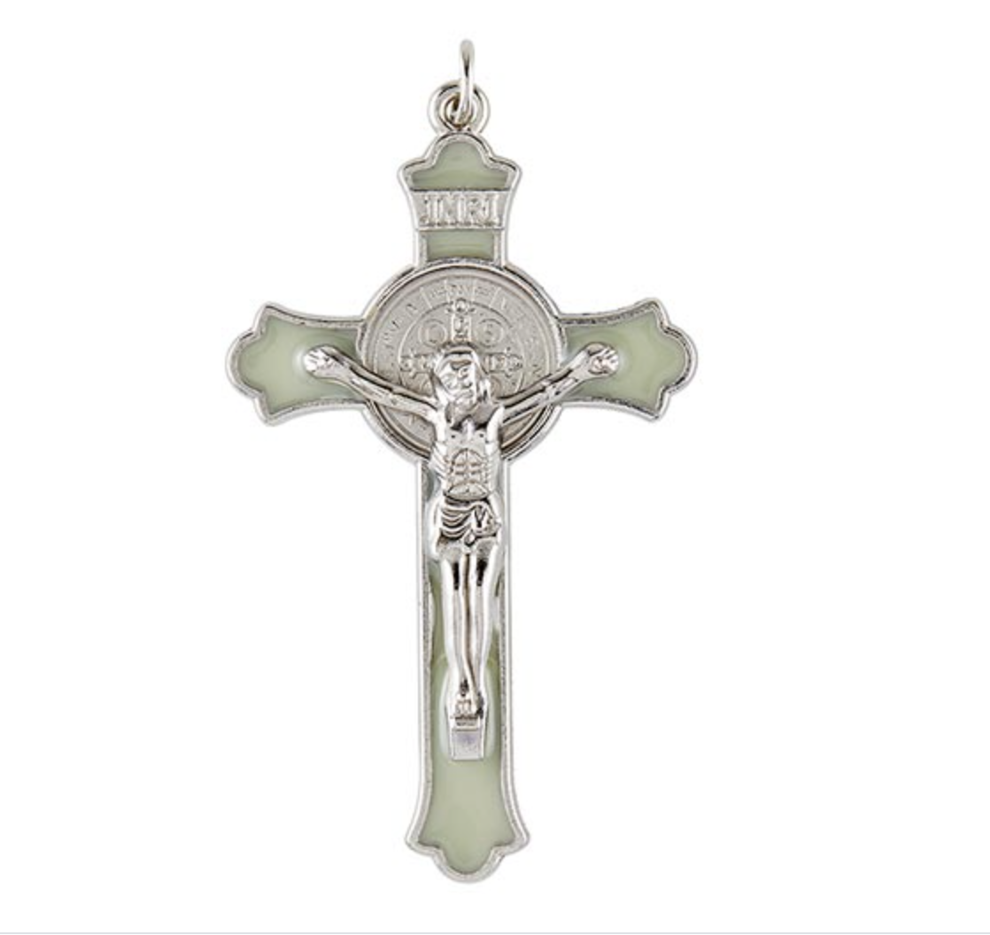 Luminous Saint Benedict Crucifix | THE DOMESTIC MONASTERY