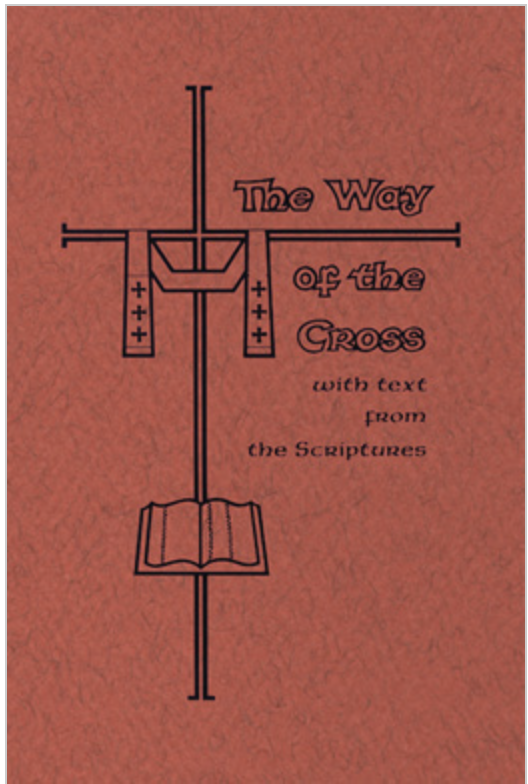 The Way of the Cross with Scriptures (Large Print) | THE DOMESTIC MONASTERY