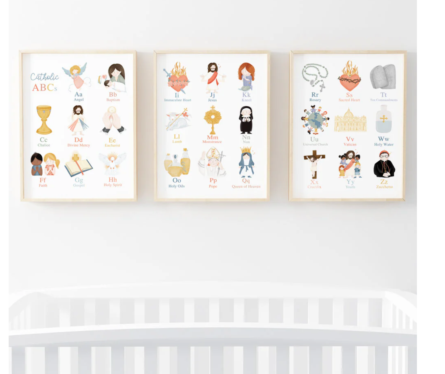 Catholic Alphabet Prints | THE DOMESTIC MONASTERY