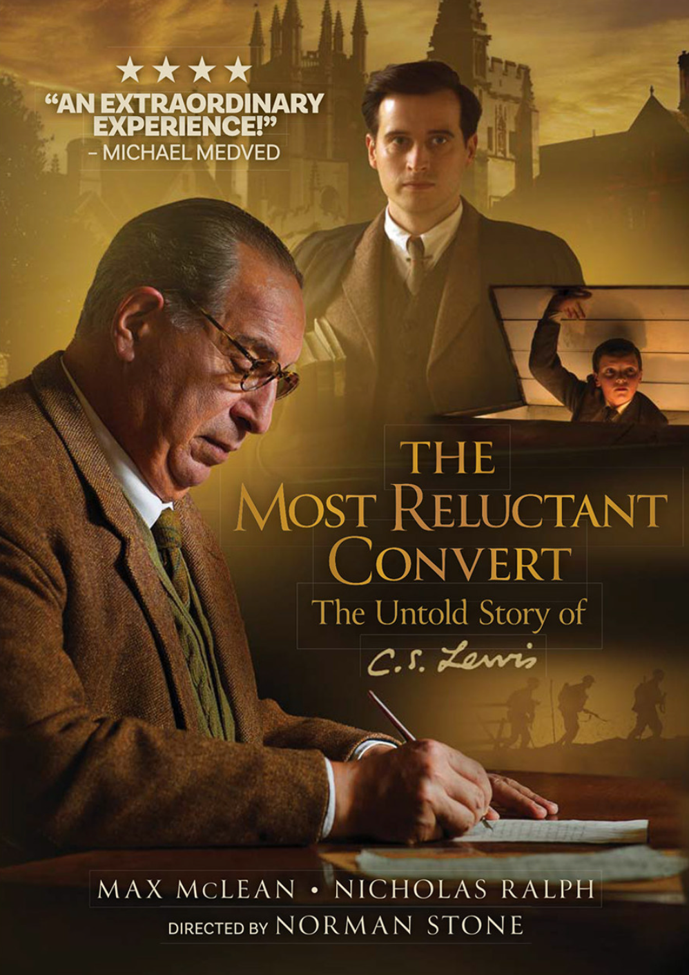 The Most Reluctant Convert: The Untold Story of C.S. Lewis (DVD) | THE ...
