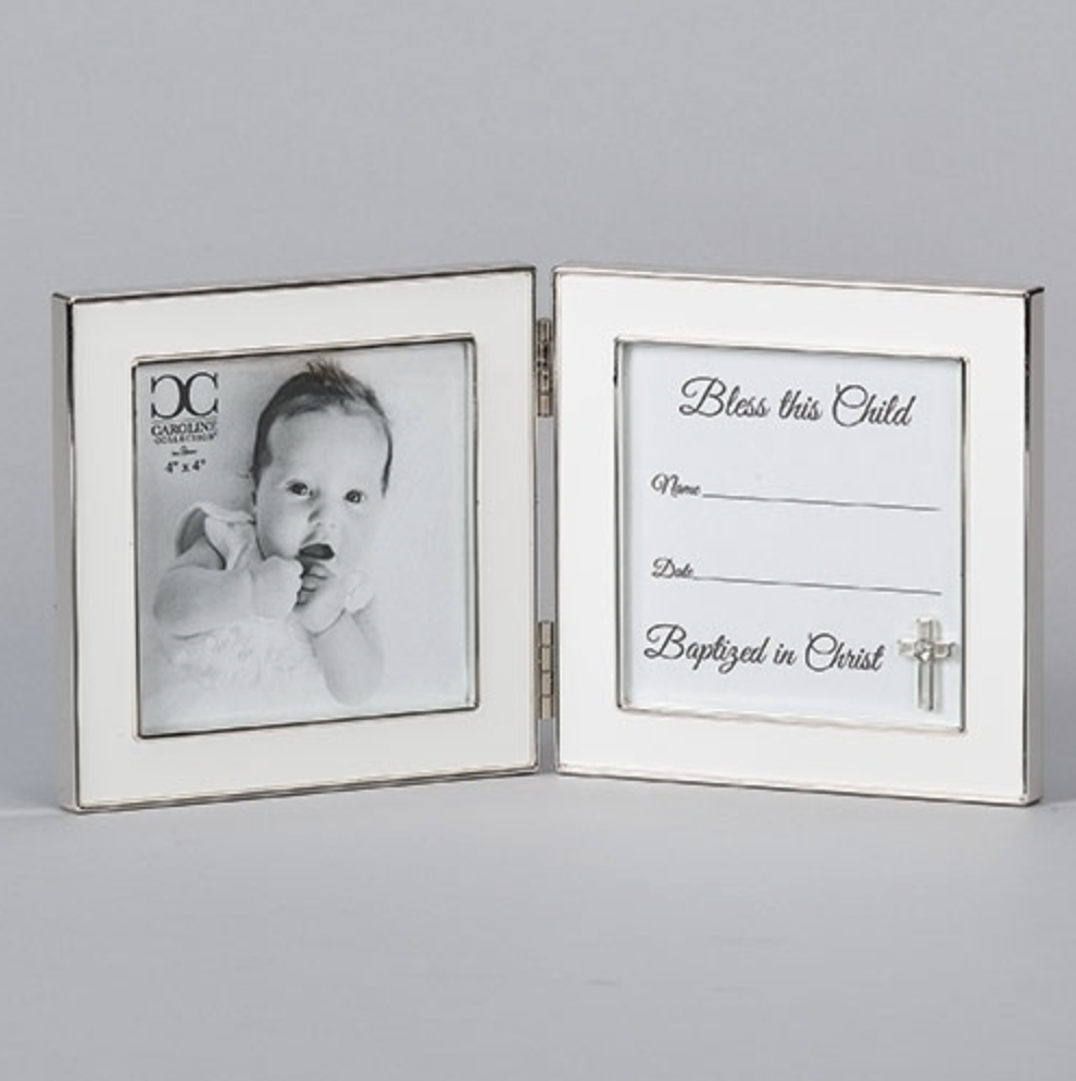 Baptism Hinged Frame | THE DOMESTIC MONASTERY